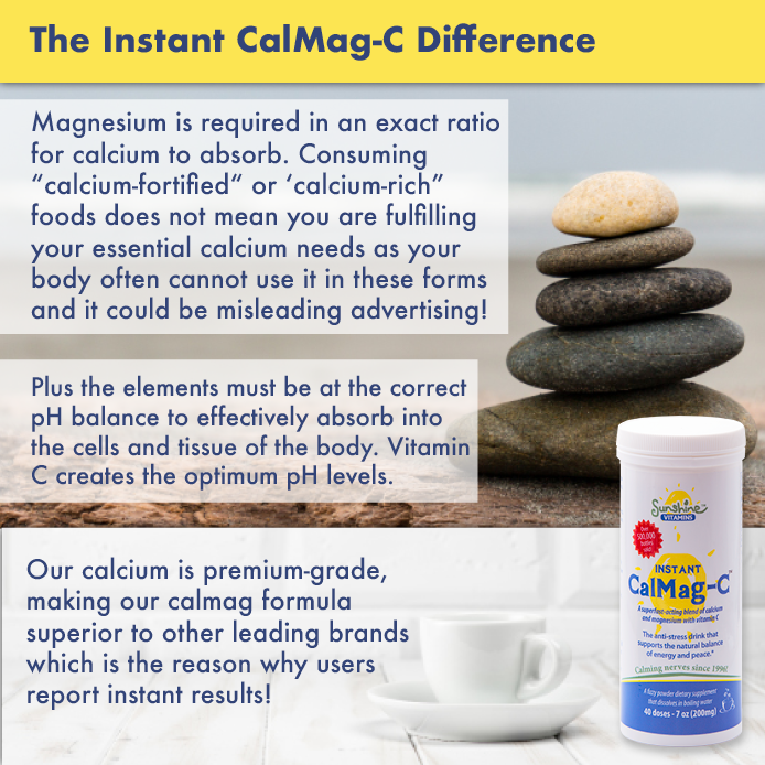 Instant CalMag-C [Bottle] – SunshineVitamins.com