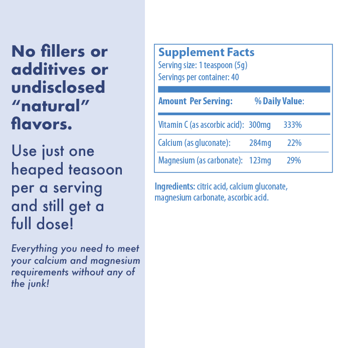 Instant CalMag-C [Bottle] – SunshineVitamins.com